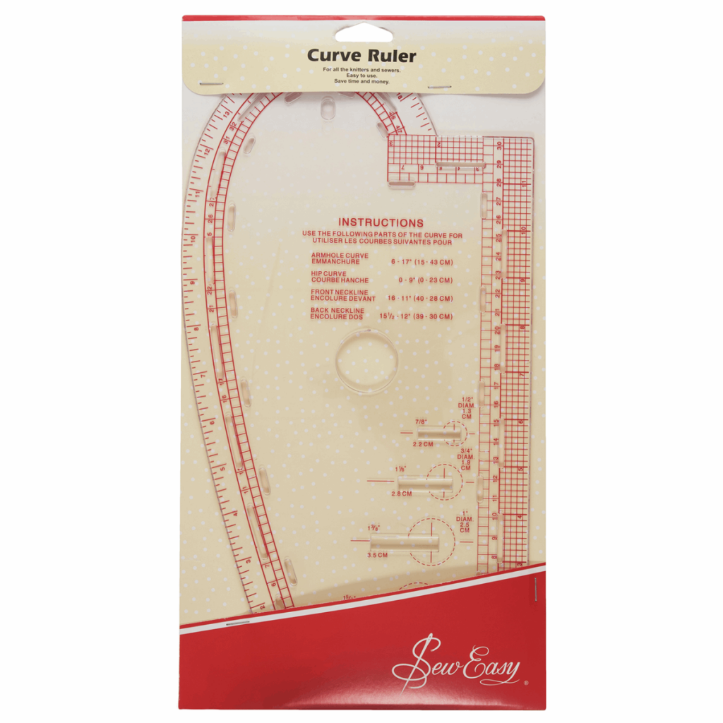 Curved Ruler – Metric & Imperial