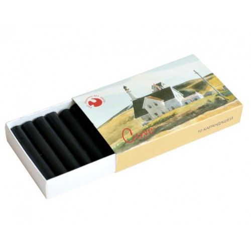 Russian Sauce Crayons - black , 10 sticks