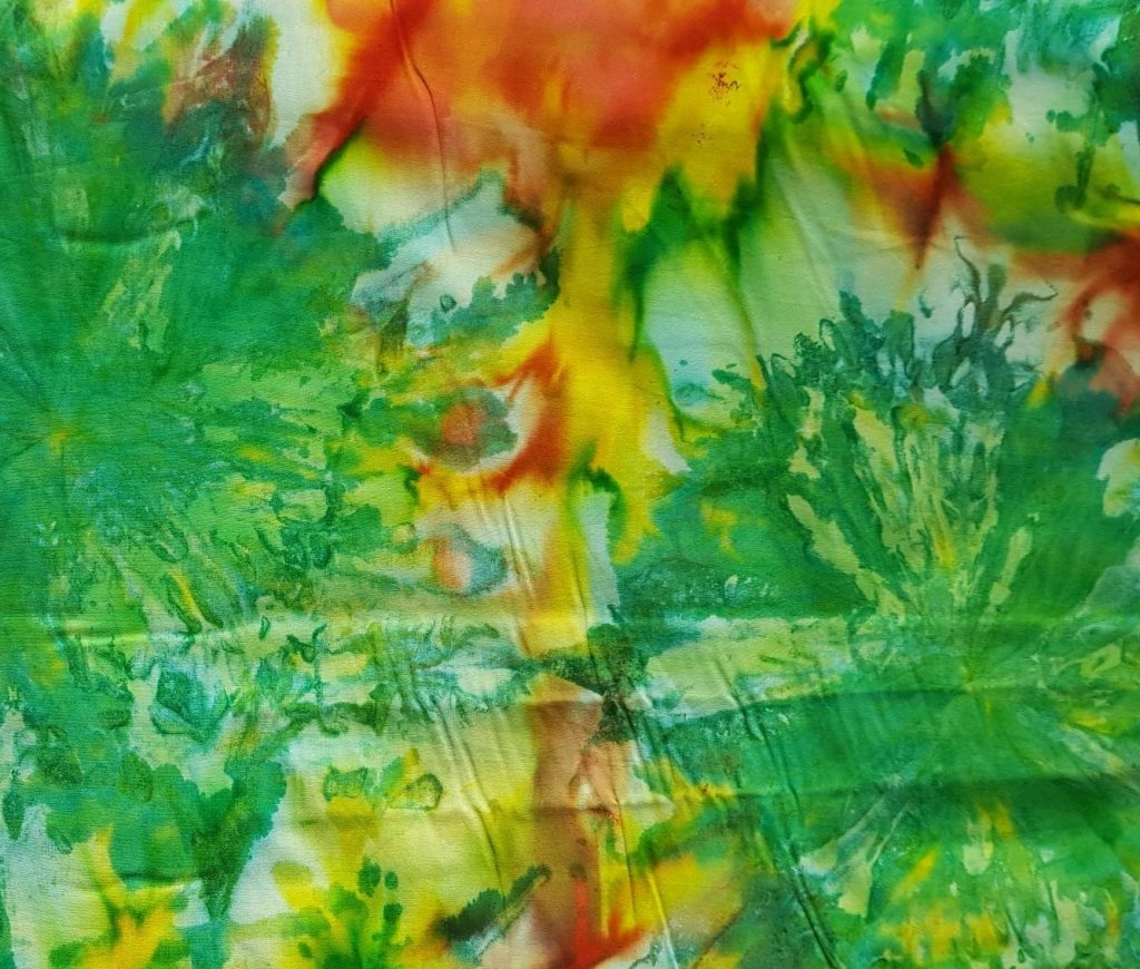 Batik Blender – Green & Yellow