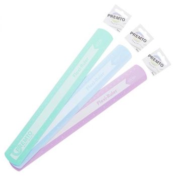 Pastel 30cm Flexi Ruler