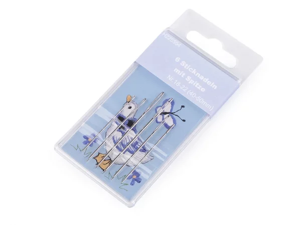 Embroidery/Chenille Needles – 6pk