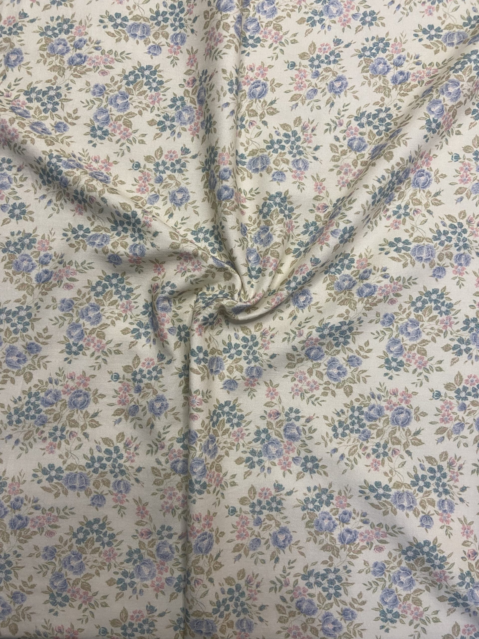 Brushed Cotton Twill- floral